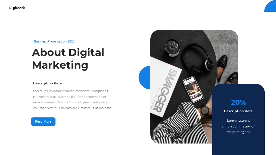 Digimark Marketing Keynote Presentation Template by ClickFirst_ | GraphicRiver